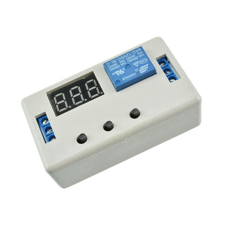 12V Time Relay 0-999 min. Cycle Switch - Timer - with Housing 12V DC ...