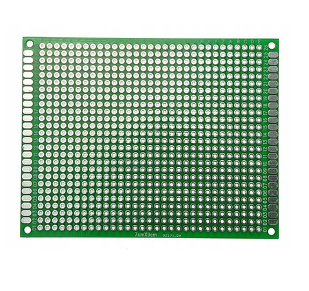 7x9 cm Universal Double-sided PCB Prototype Board | Arduino, DIY ...