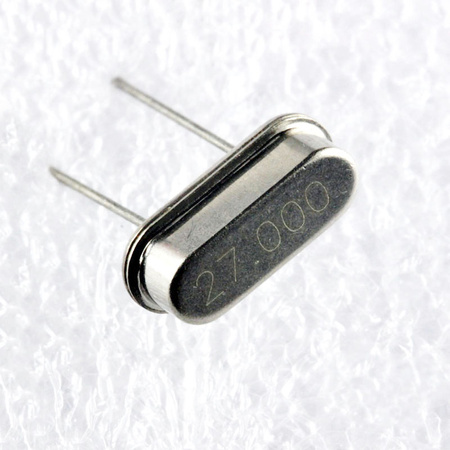 27 MHz Crystal Oscillator Resonator - HC-49-S THT Quartz - Low 27 MHz ...