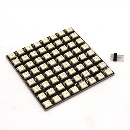 8x8 RGB LED Matrix WS2812B - 5050 LEDs | Electronics \ LED & Laser ...
