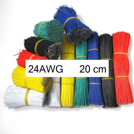 100 pcs 20 cm Prototype Board Jumper Set - 5 Colors | Arduino, DIY ...