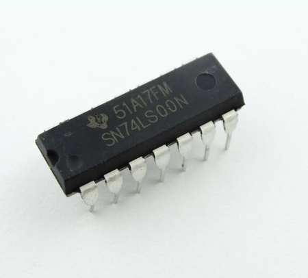 SN74LS00N HD74LS00P 74LS00 7400 Quadruple 2-Input NAND Gate - TTL - DIP14 | Electronics ...