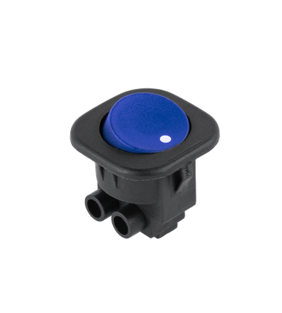 6A 250V Rocker Switch RS-101-7C, Blue | Electrics \ Switches \ Rocker ...