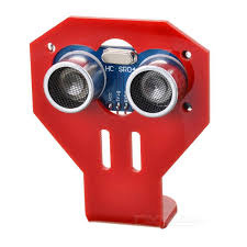 HC-SR04 Distance Sensor Holder - Angular Mounting Red | Arduino, DIY ...