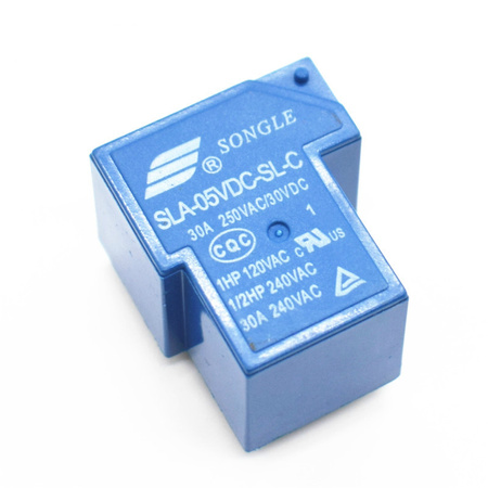 SONGLE SLA-05VDC-SL-C High Current Relay 5V 30A 250VAC 5V DC ...