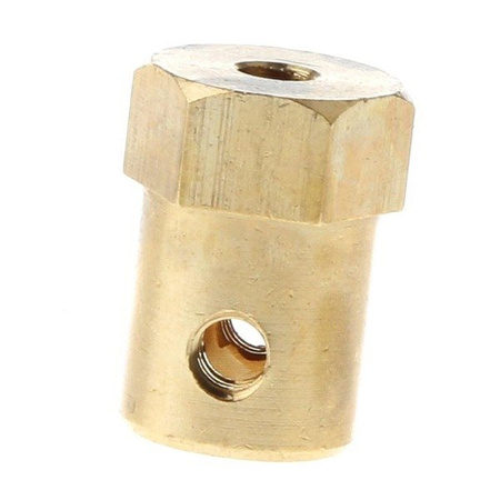 Hexagonal Hub for 6mm Wheel - for Robots, DIY Projects | Robotics ...