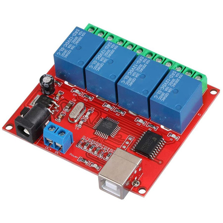4-Channel 12V USB Controlled 10A/230V Relay Module 4 | Arduino, DIY ...