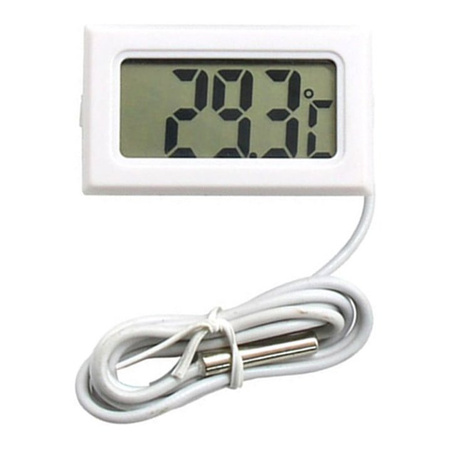 Electronic LCD Thermometer with 200cm Sensor Cable | For Home ...