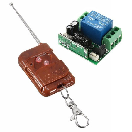 315MHz Programmable Remote Controlled 12V Universal Relay Receiver ...