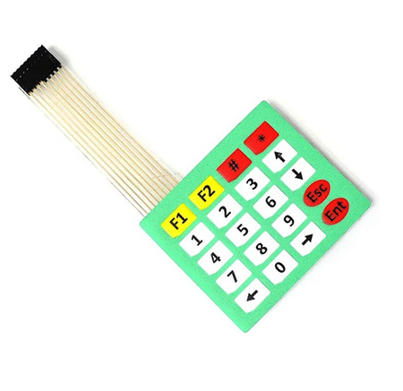 4x5 Self-Adhesive Membrane Keypad Arduino | Arduino, DIY \ Human Input