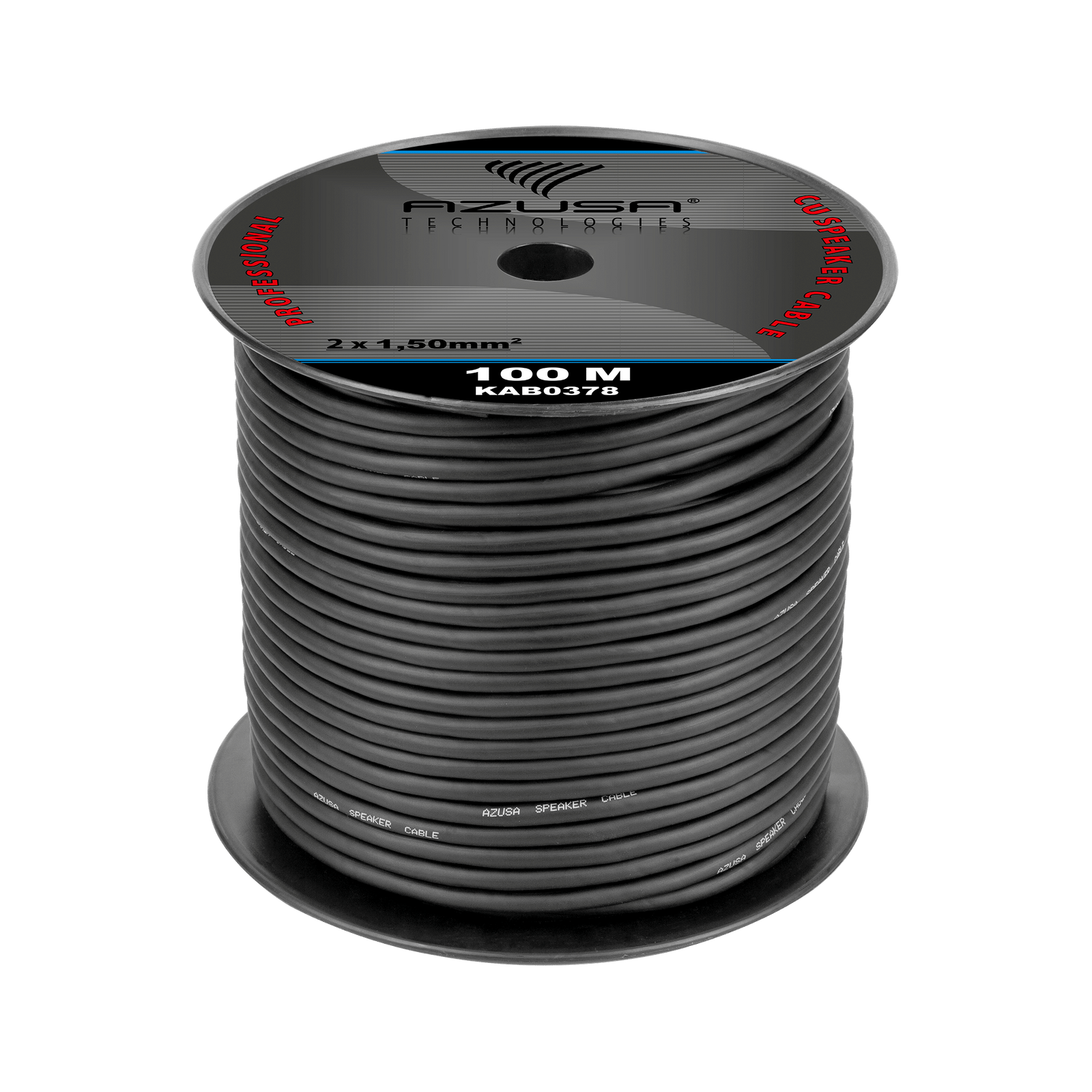 AZUSA 2x1.5mm Round CU Speaker Cable in Cotton Braid | HQ Audio, Video ...