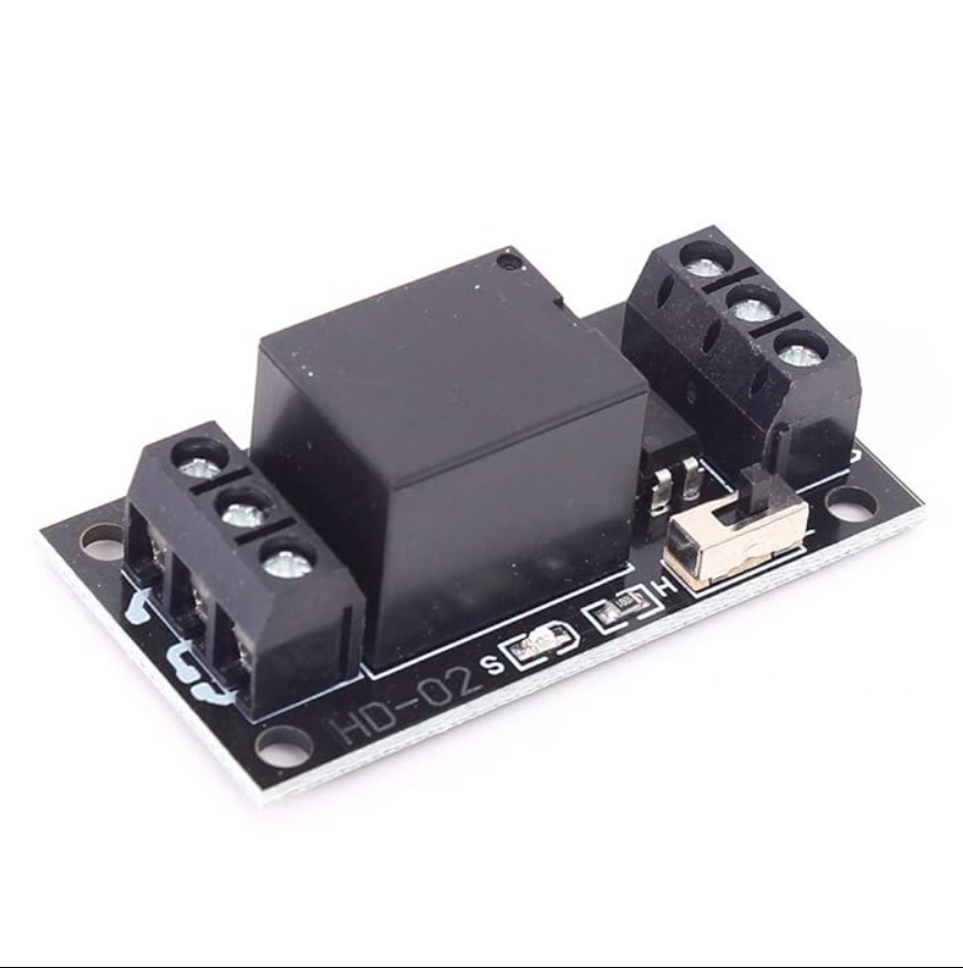 1-Channel 3.3V 10A/24V AC Relay Module - H/L Level Trigger ...