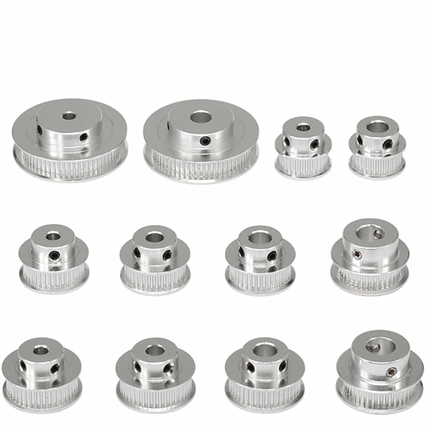 GT2 48 Teeth - 6mm Belt - 8mm Shaft Timing Pulley 8 mm | 3D Printing ...