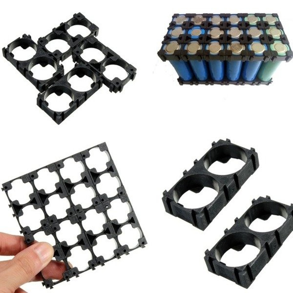 1x2 Modular Plastic Separator - Housing for Packing Li-Ion 18650 ...