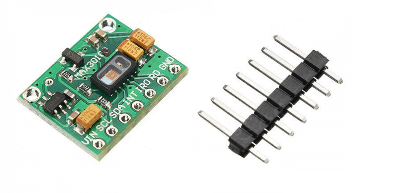 Pulse and Blood Oxygenation Sensor - MAX30102 - Heart Rate Monitor ...