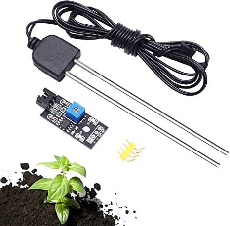 Soil Moisture Sensor - Module with Corrosion-resistant Probe - Arduino ...