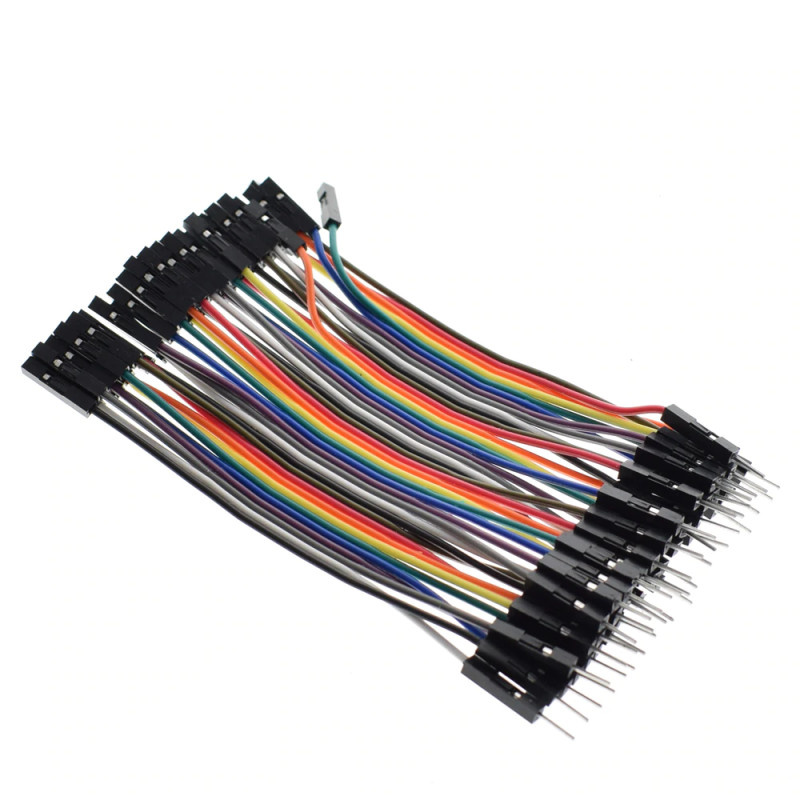 40x 10cm Jumper Wires - Male-Female | Arduino, DIY \ Prototyping ...