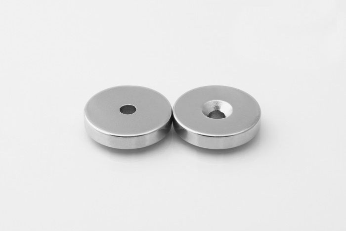 25x5/4.5 mm Annular N38 Neodymium Magnet - for Flat Screw | Neodymium ...