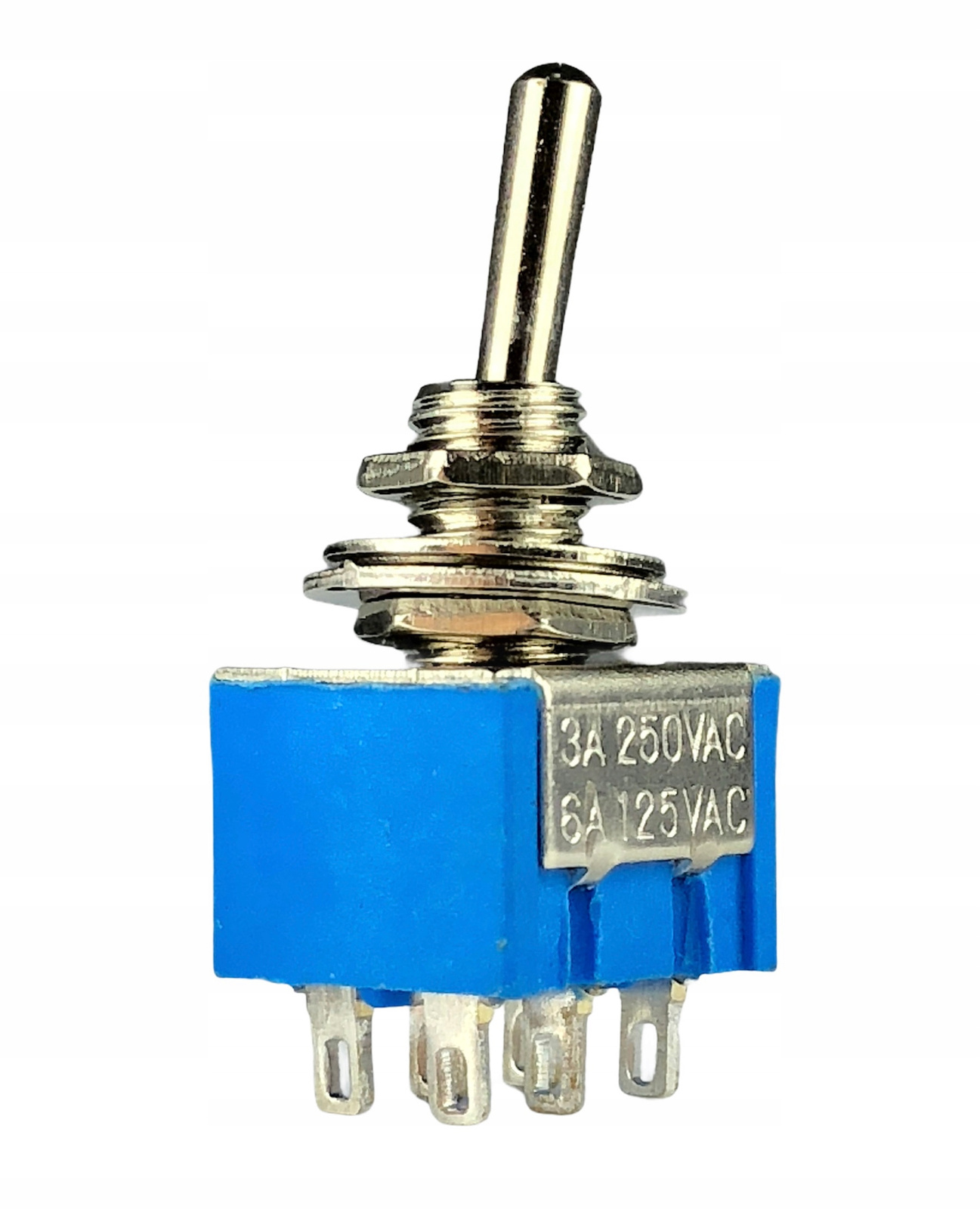 MTS-202 3A 250V 2-pos 6-pin DPDT ON-ON Toggle Switch | Electrics ...