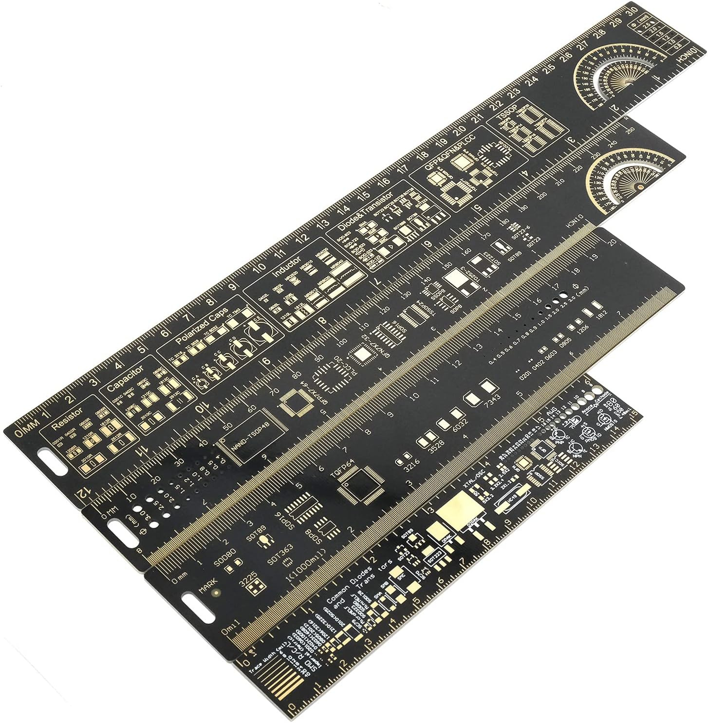 PCB Stencil Ruler for SMD Elements - for Electronics Workshop 15 ...