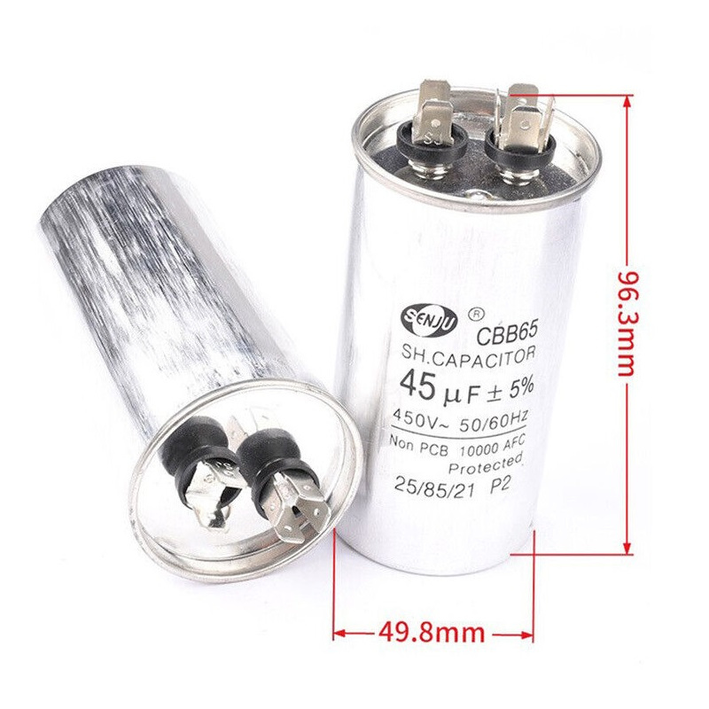 45µF 450V 1-phase Electric Motor Capacitor 45 µF | Electrics \ Electric Motors & Accessories ...