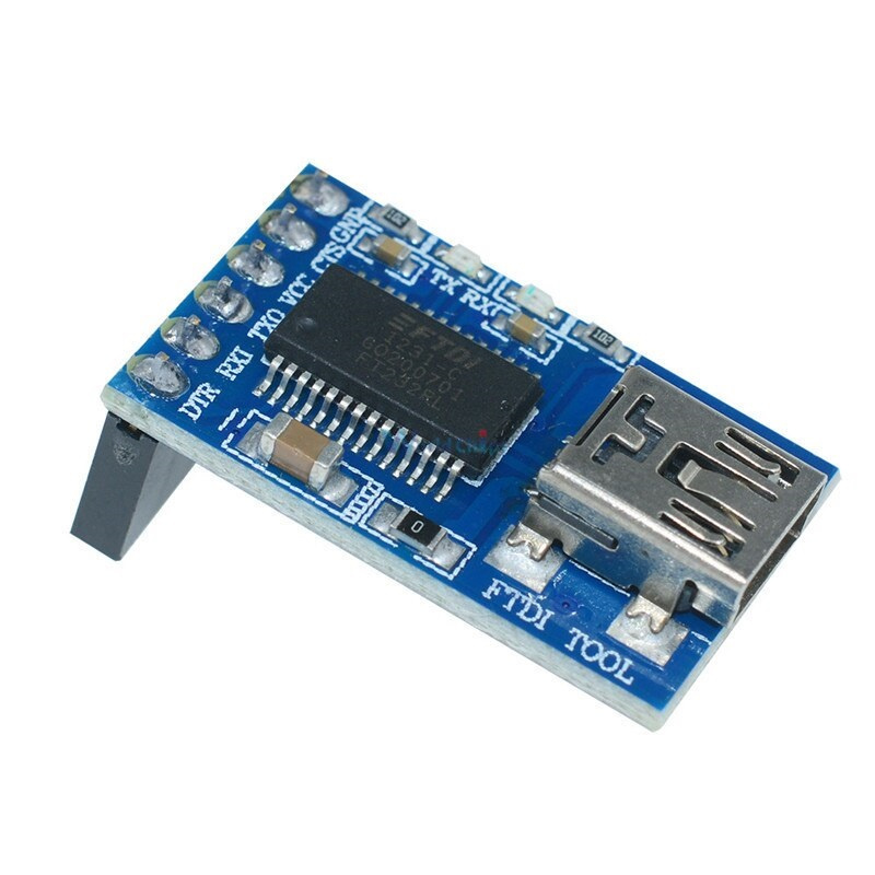 FT232B - Basic FTDI Converter - USB to TTL Programmer Arduino | Arduino ...