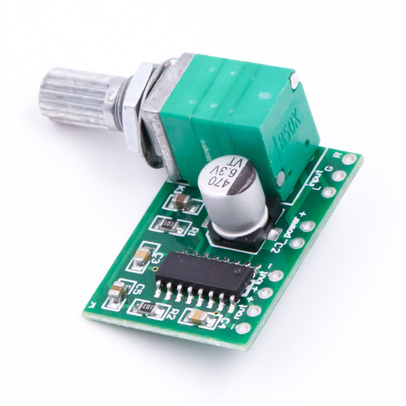 2X3W PAM8403 Audio Amplifier Module with Potentiometer | Arduino, DIY ...