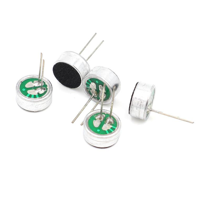 Electret Condenser Microphone 9.7x4.5mm - 9745P | Electronics \ Passive ...