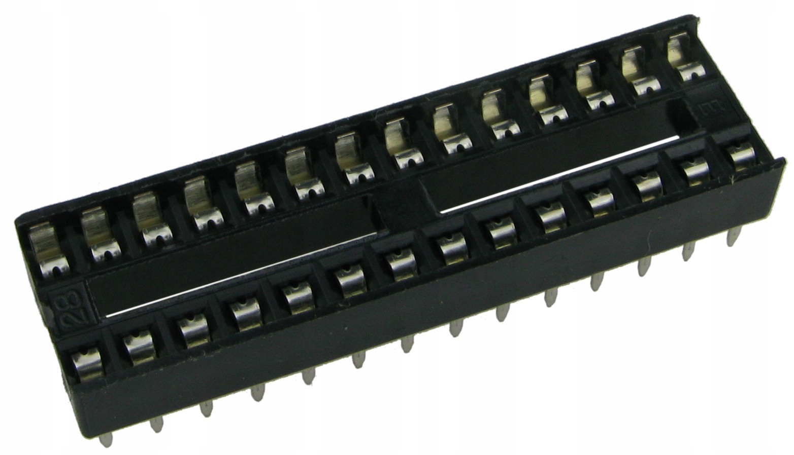DIL28P DIP-28 Chip Base - Narrow - Spring Pin Holders | Electronics ...