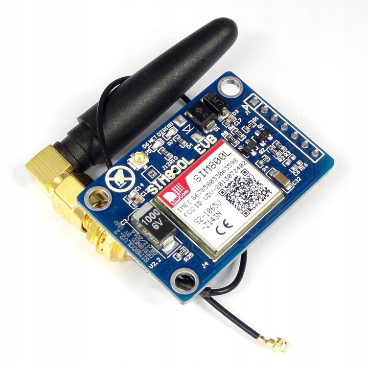 SIM800L GSM/GPRS V2 Communication Module with Antenna Arduino | Arduino ...