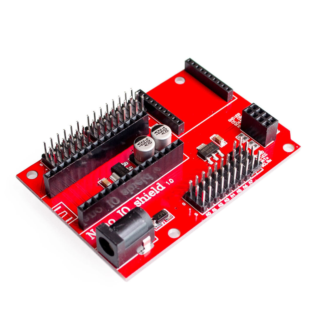 Arduino Nano 328P IO Expansion Shield - nRF24L01 - XBee | Arduino, DIY ...