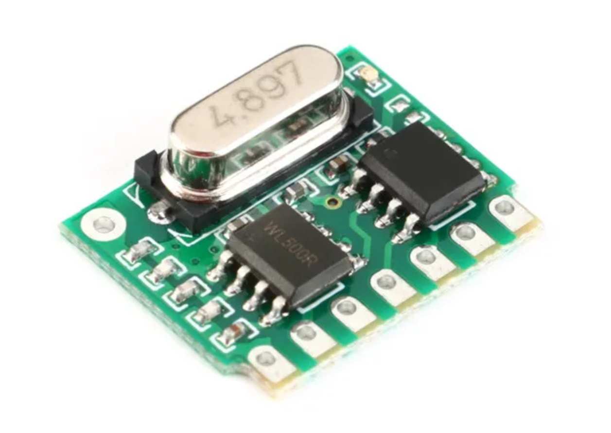 433/315 MHz Receiver - Learning Decoder Module - PT2272-ASK-OOK-TYJM01A ...