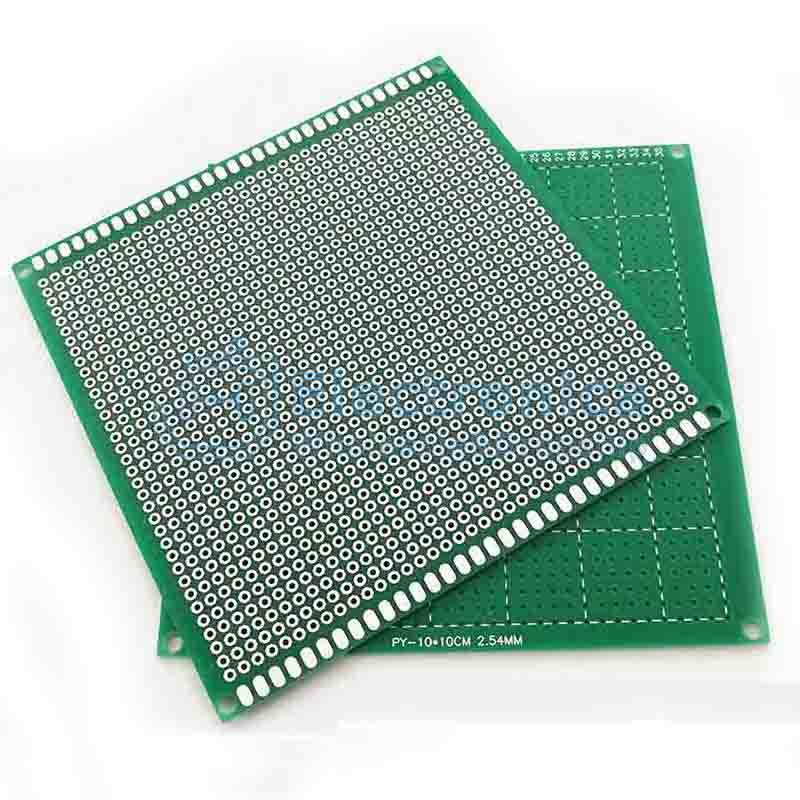 10x10 cm Universal Single-sided PCB Prototype Board | Arduino, DIY ...