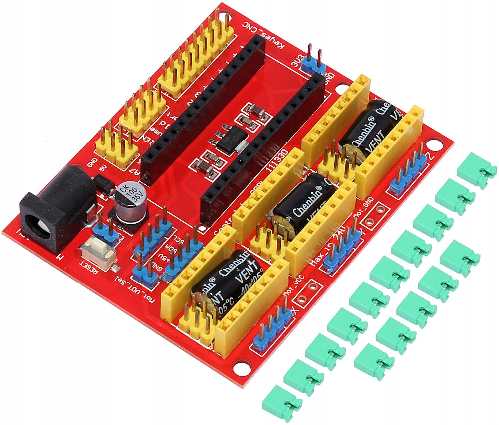 3D CNC V4 Driver Shield for Arduino NANO 3.0 | Arduino, DIY \ Shields ...