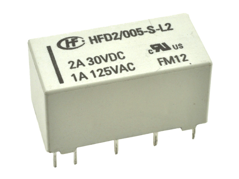 Hongfa HFD2/005-S-L2 - 2-Coil Latching Relay - 5V | Electronics ...