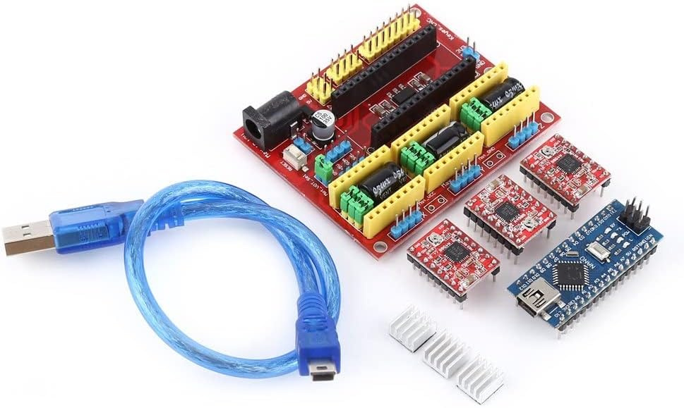 3D Printer CNC Driver Arduino NANO Expansion Board Shield Kit with ...