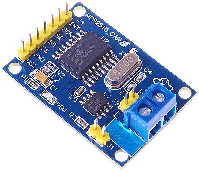 MCP2515 CAN Bus Module SPI Arduino STM32 | Arduino, DIY \ Communication ...