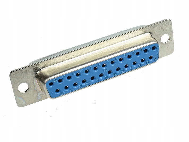 25-pin DB25 D-SUB Plug - Female Connector | Cables, Plugs, Adapters ...