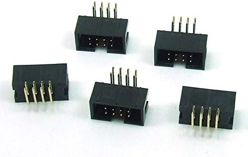 IDC8 Angular Male Connector - 10 pcs | Cables, Plugs, Adapters ...